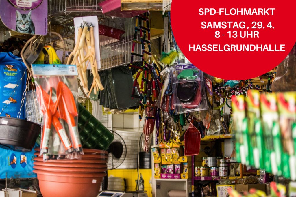SPD-Flohmarkt in der Hasselgrundhalle › SPD Bad Soden